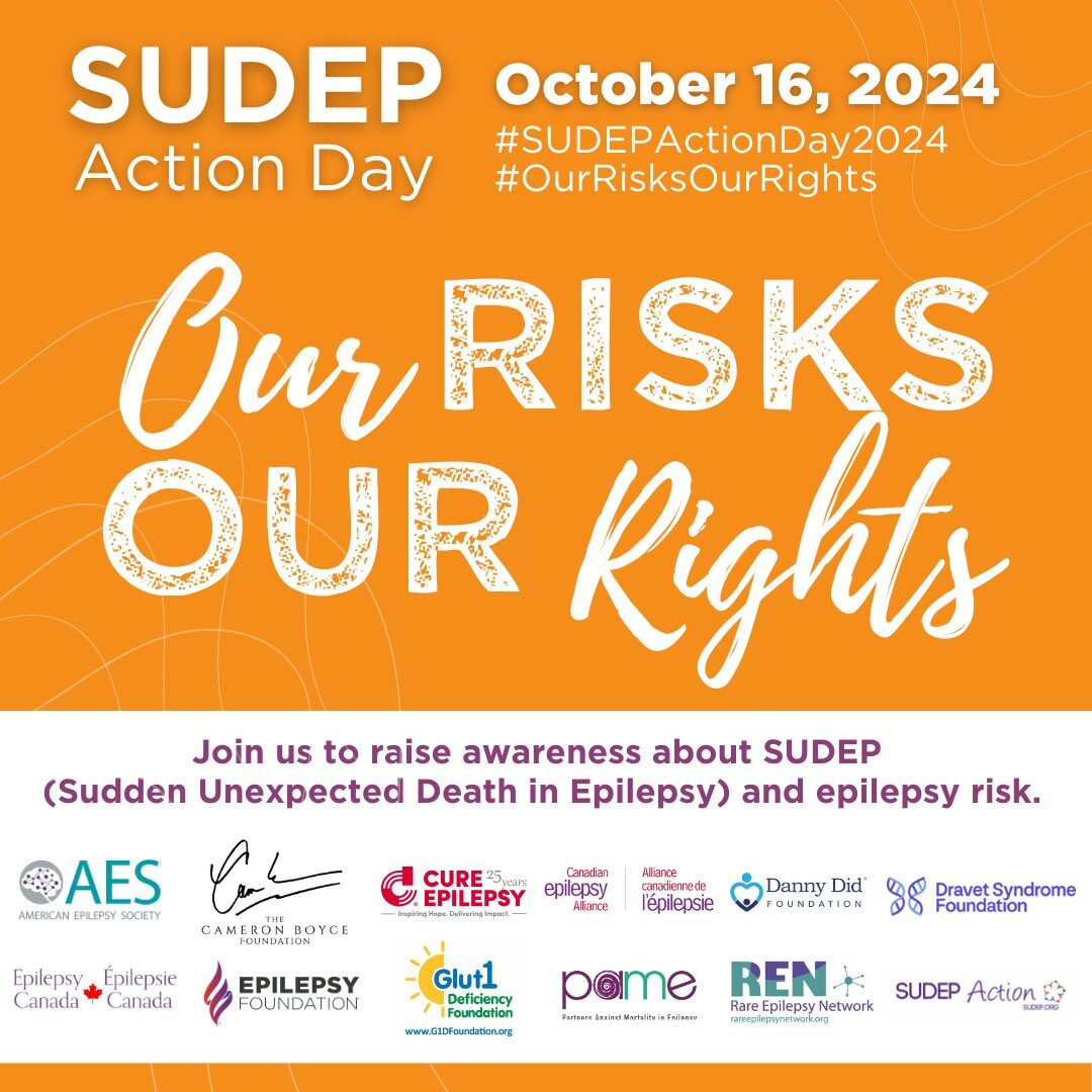 October 16th: SUDEP Action Day - The Danny Did Foundation